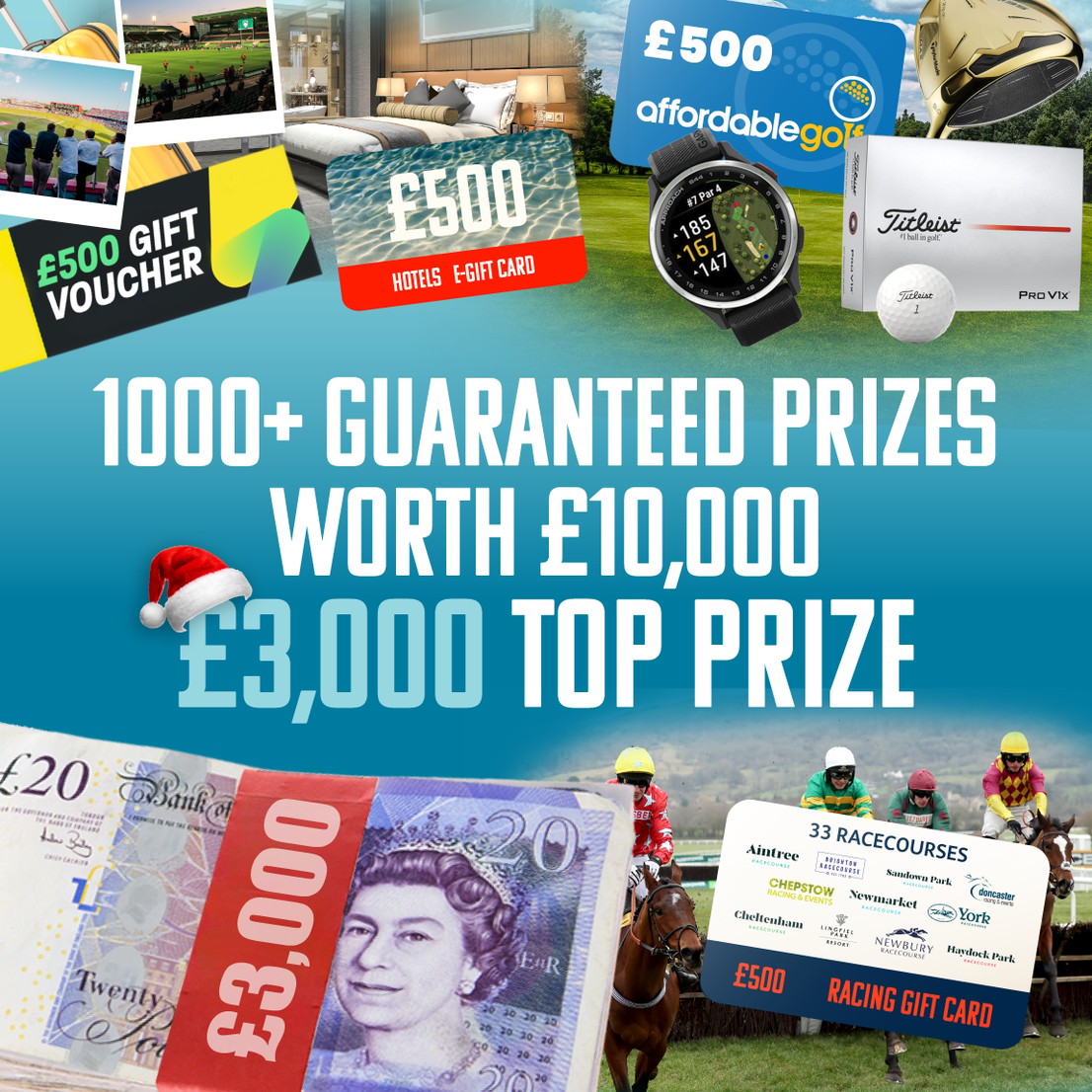 Win Sporting Prizes